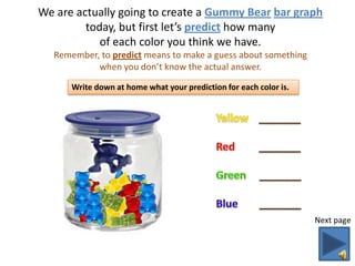 Gummy bear lesson | PPTX