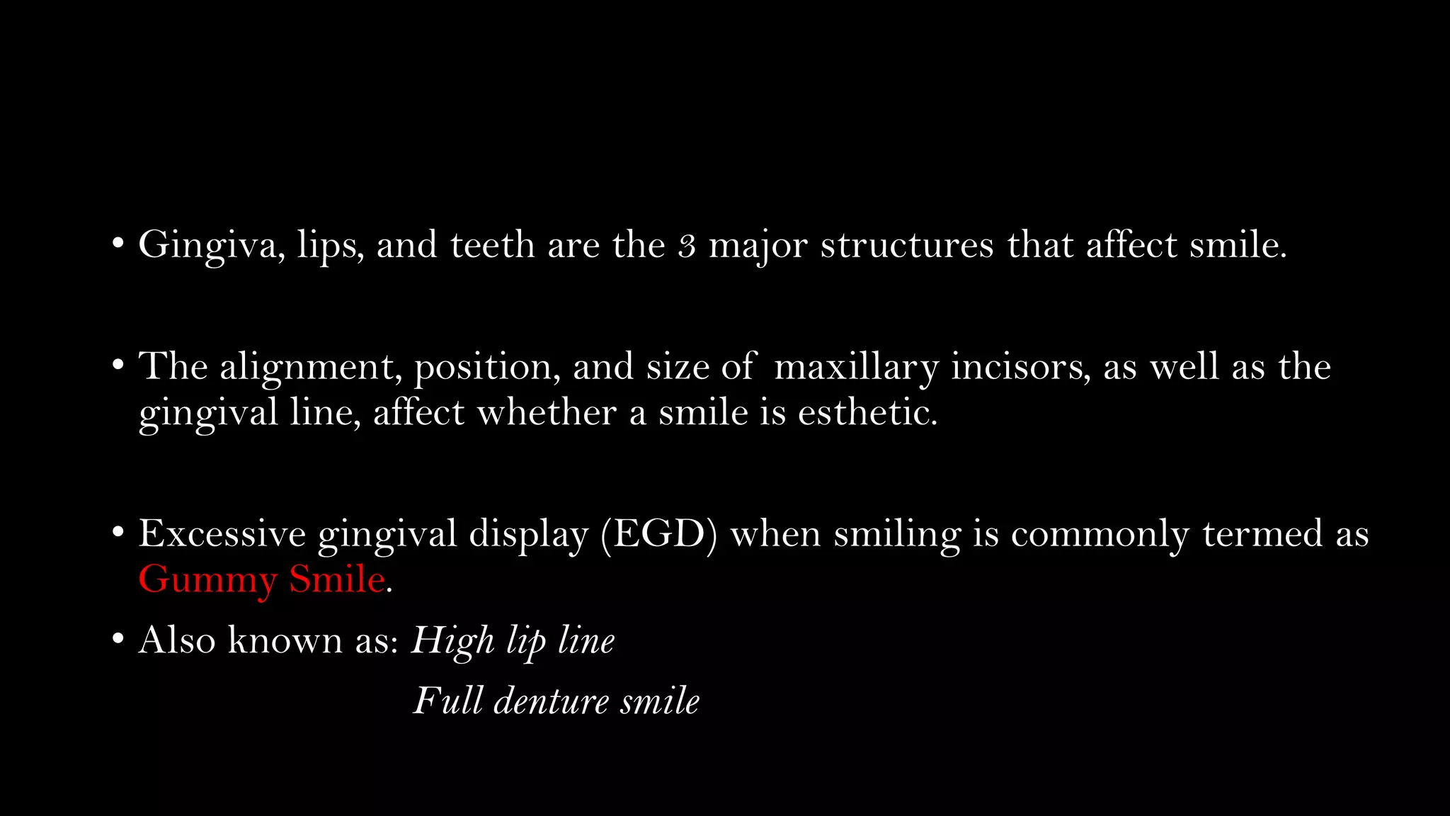 Management of Gummy smile | PDF
