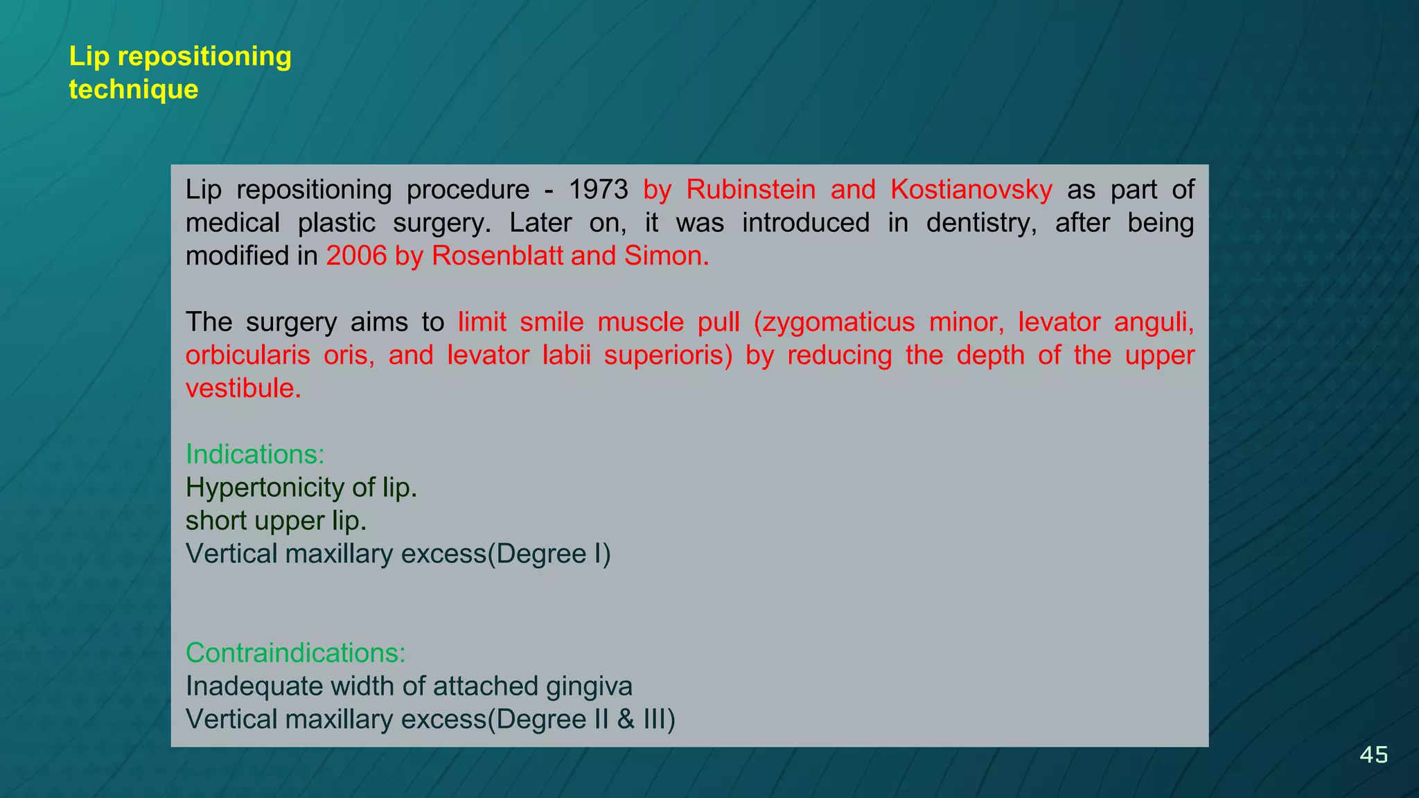 Gummy smile ppt | PPTX