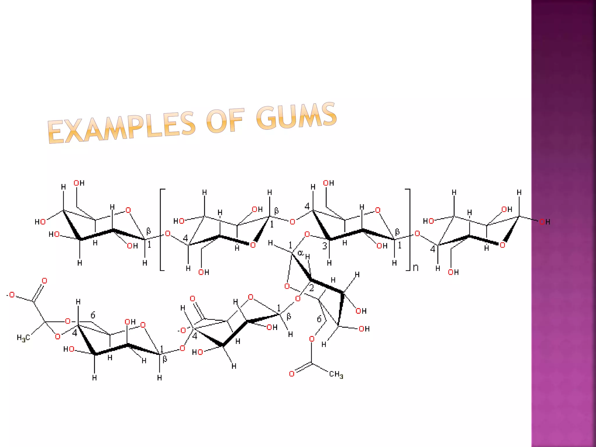 Gum resins in plants | PPTX