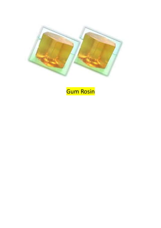 Gum rosin | PDF