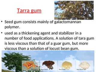 presentation on some important gums in pharmacygums.ppt