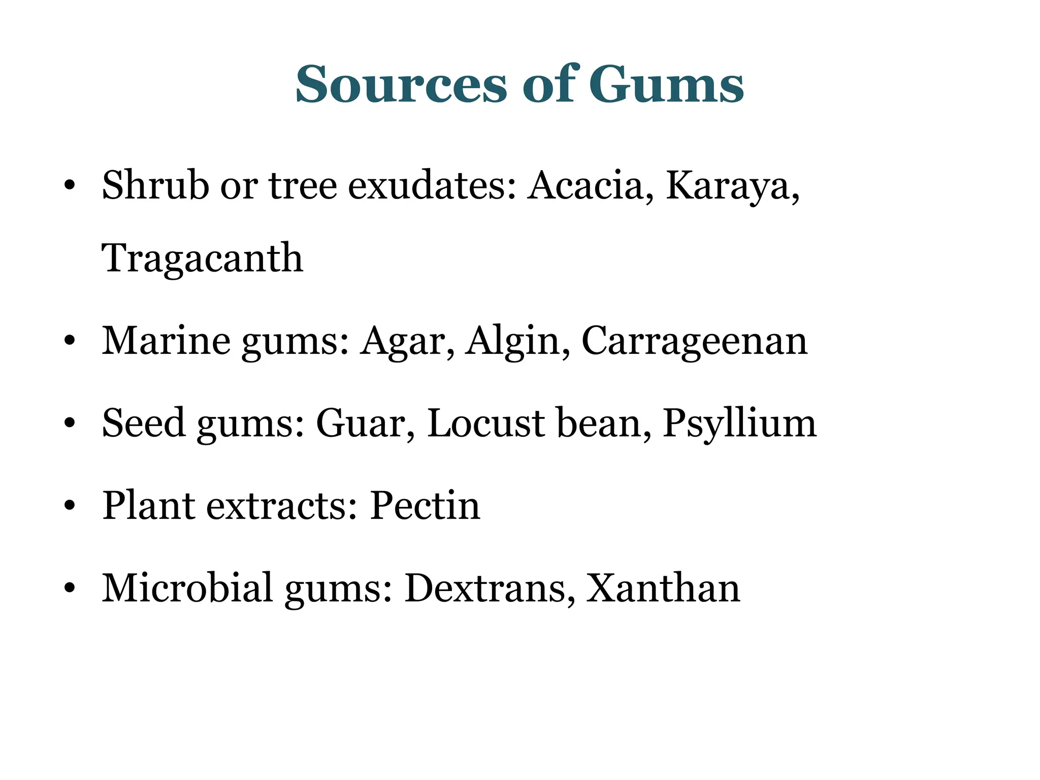 Gums and Mucilages, their pharmaceutical applications.pptx