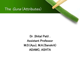 Guna first year | PPTX