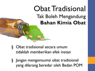 Gunakan Obat Tradisional Secara Rasional | PDF