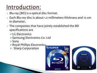 Blu-Ray Disc | PPTX