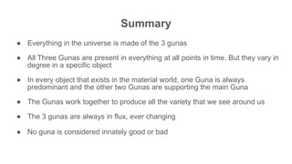 Tri Gunas - The three gunas - PPT.pptx