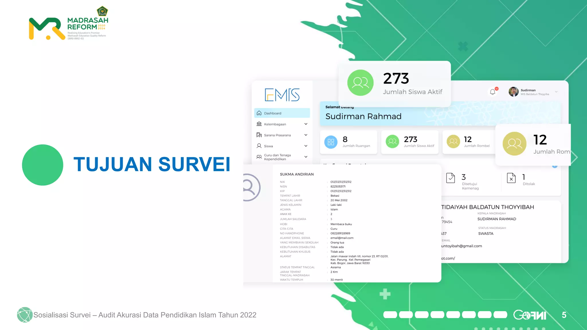 Sosialilasi Akurasi Data EMIS | PDF