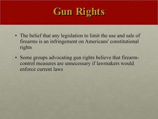 Gun control | PPT