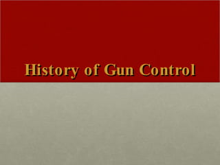 Gun control | PPT