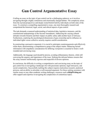 Gun Control Argumentative Essay.pdf