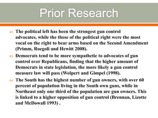 Gun control debate | PPTX
