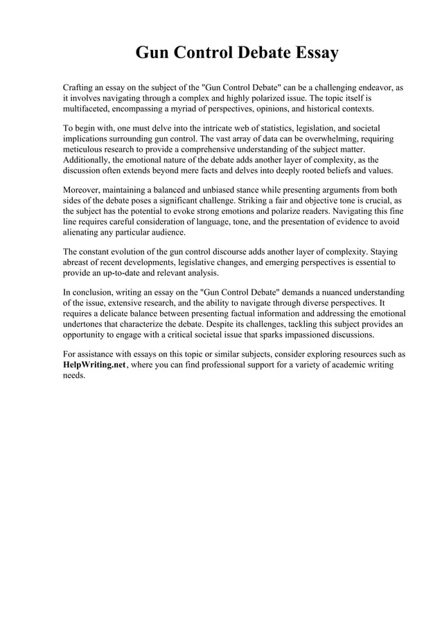 Gun Control Debate Essay.pdf