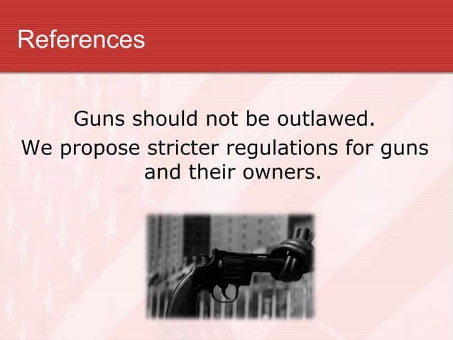 Gun+control+presentation | PPTX | Arms & Ammunition | Sensitive Topics