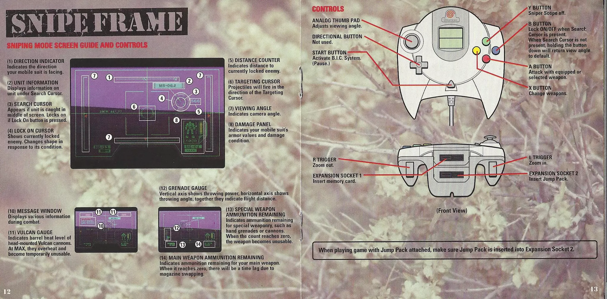 Gundam side story 0079 manual ntsc dreamcast | PPT