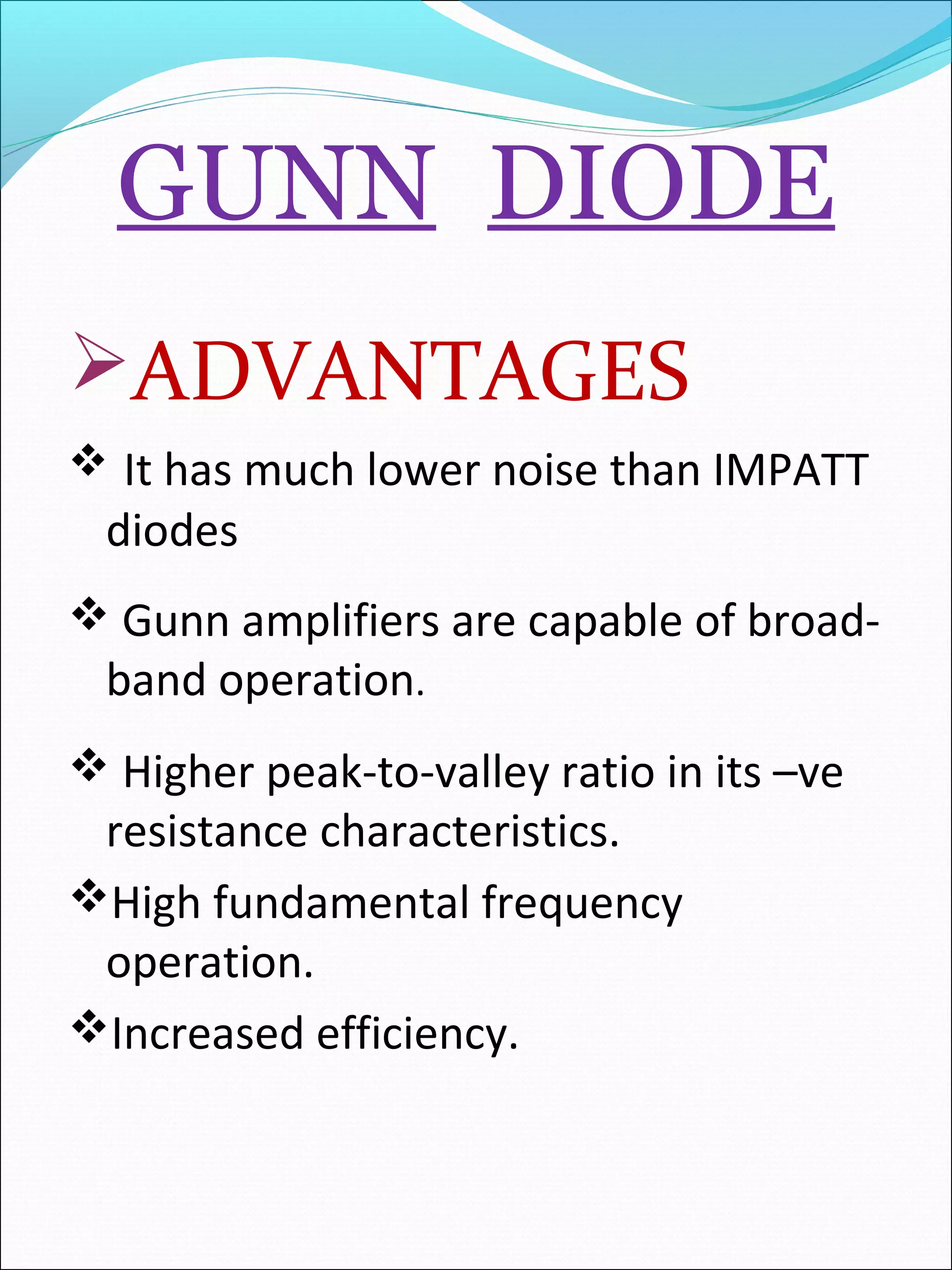 Gun diode | PPT