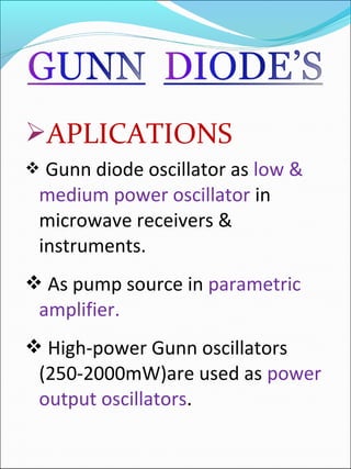 Gun diode | PPT