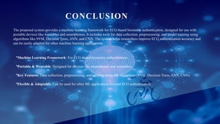 A machine learning framework for biometric authentication using electcardiogramppt.pptx