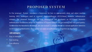 A machine learning framework for biometric authentication using electcardiogramppt.pptx
