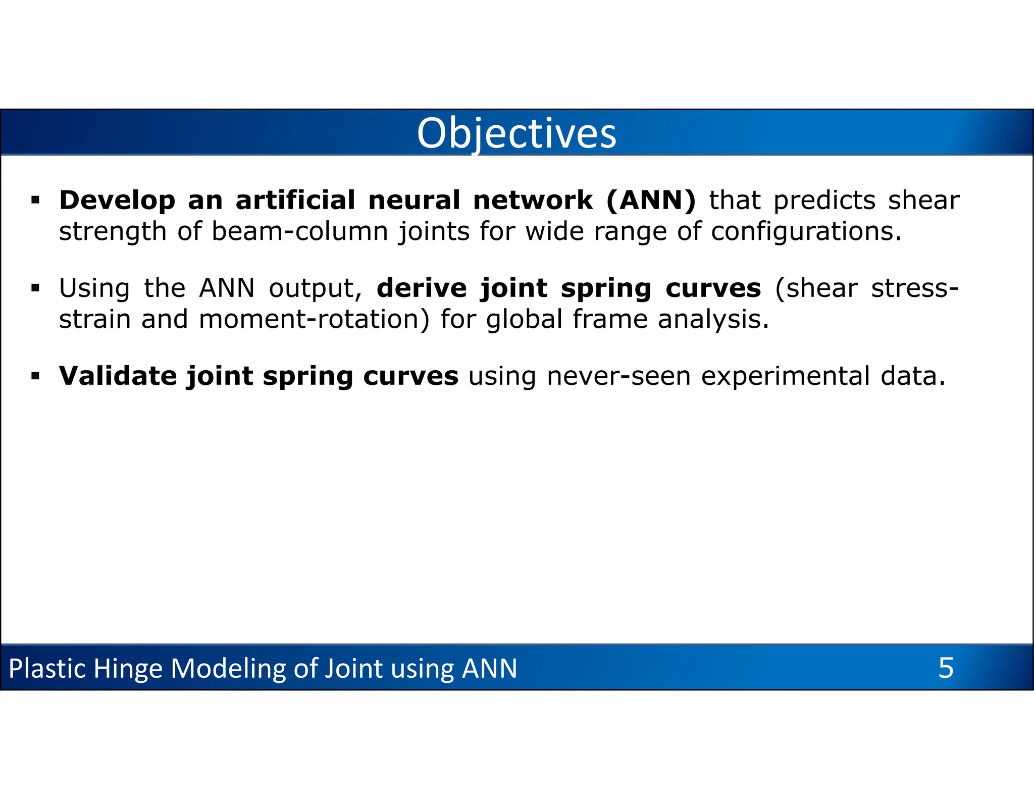 Plastic hinge modeling of reinforced concrete beam-column joints using Artificial Neural ...