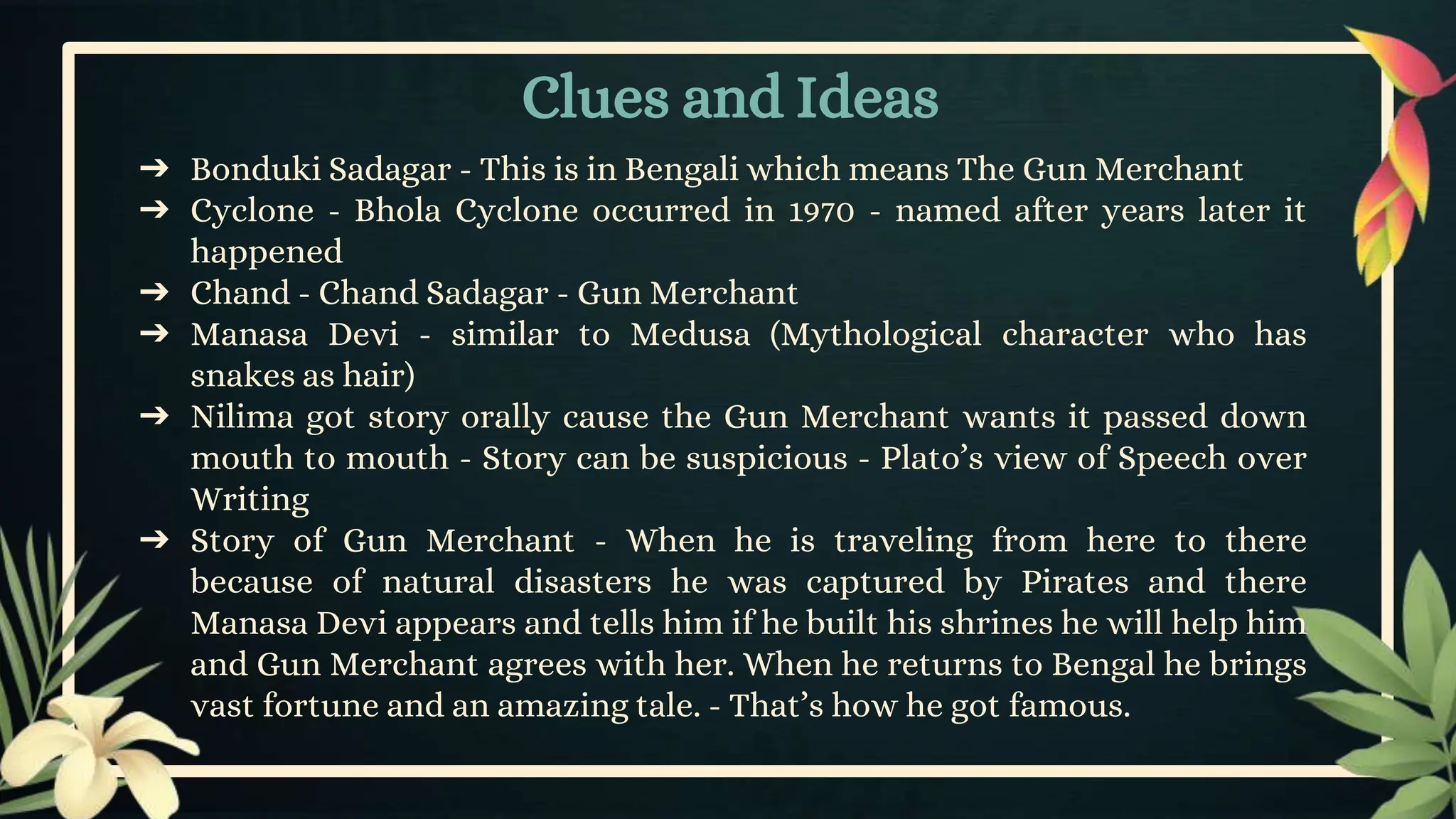 Introductory presentation 'Gun Island' . | PPTX