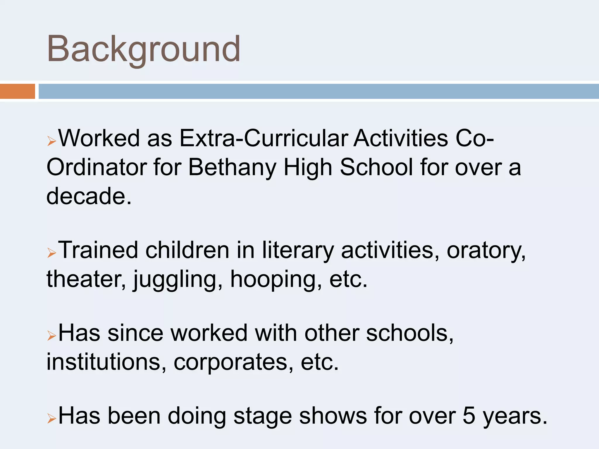 Gunjan Saraf Profile | PPT