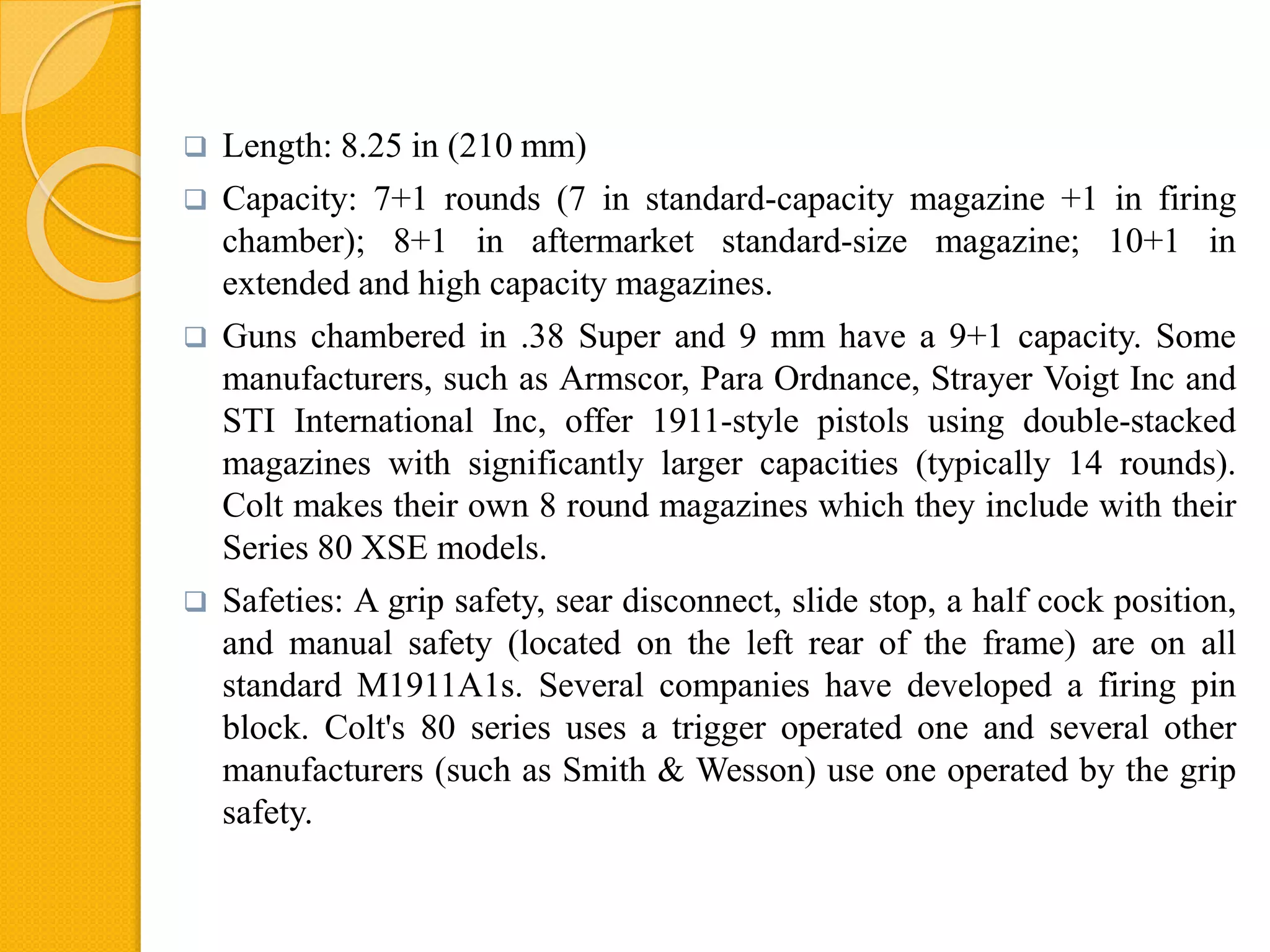 Gun mechanism study | PPTX