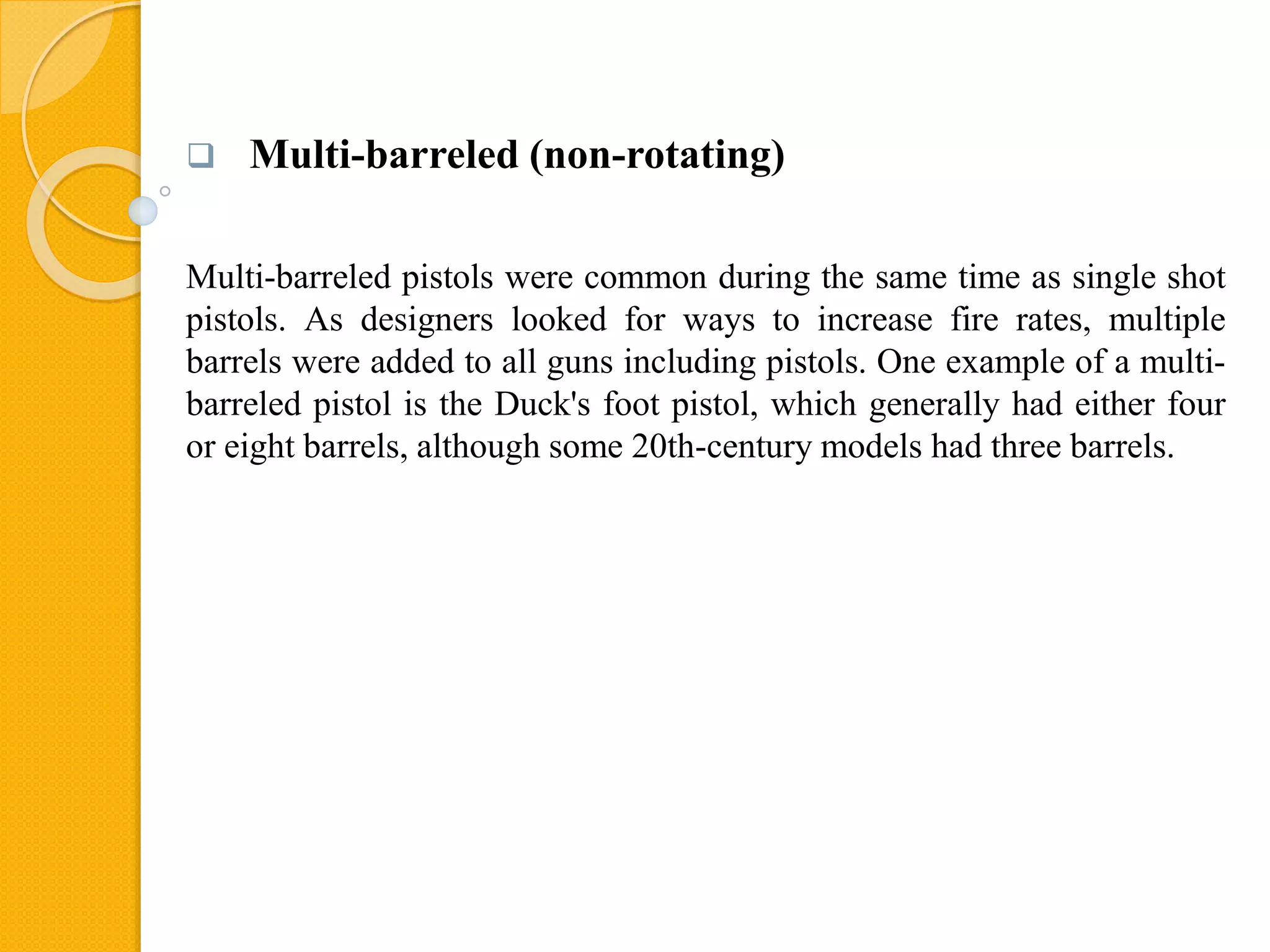 Gun mechanism study | PPTX