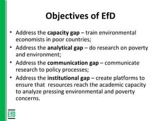Gunnar 1 Introduction What Is Efd Today | PPT