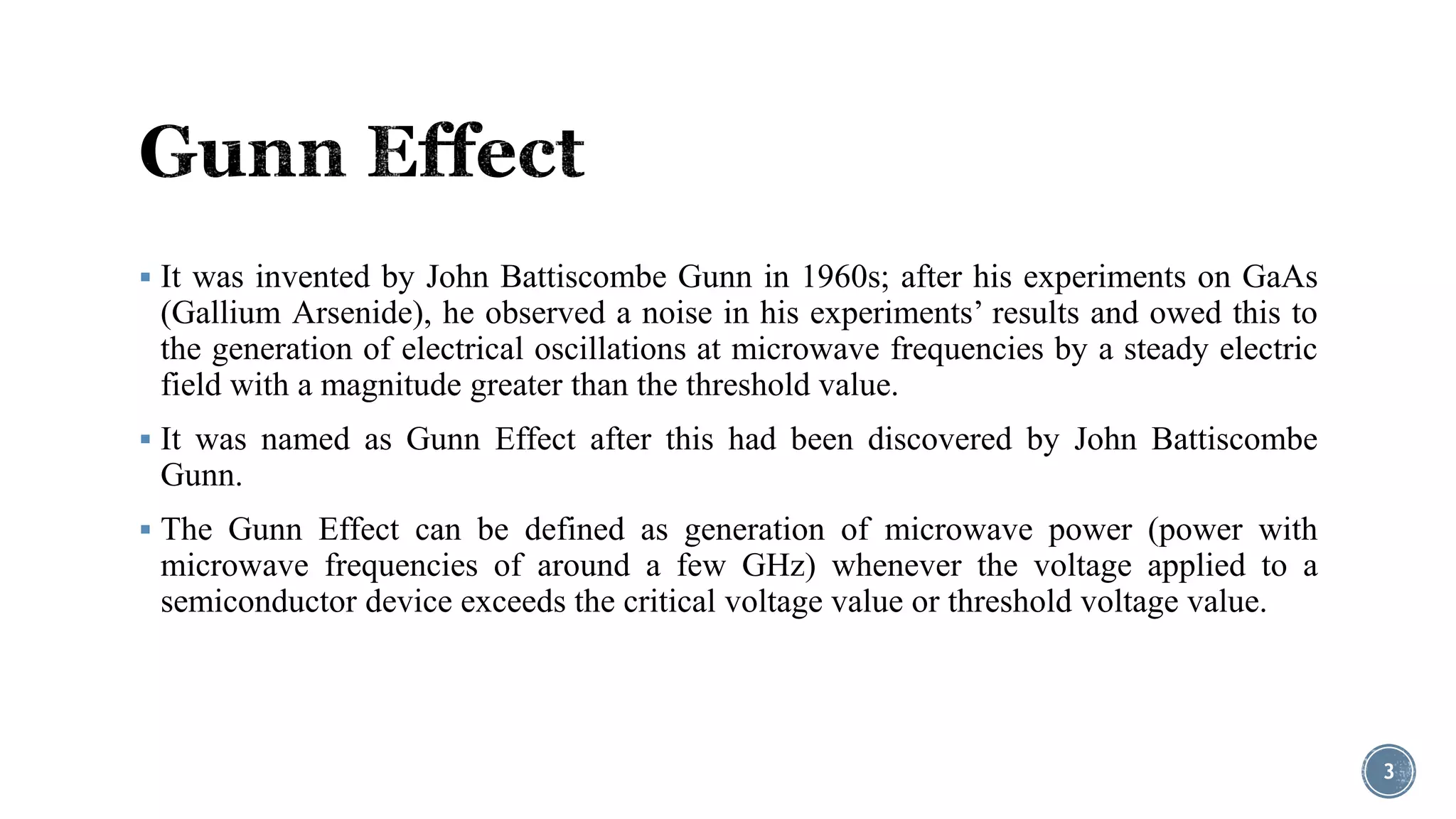 Gunn diode | PDF