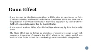 Gunn diode | PPT