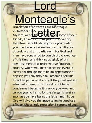 The Gunpowder Plot | PPTX | Law