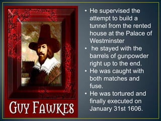 Gunpowder plot ppp | PPTX