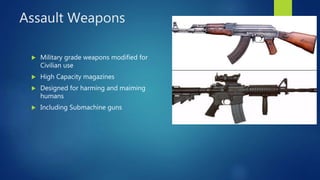 ajb6409 Final Speech CAS100 | PPTX | Arms & Ammunition | Sensitive Topics