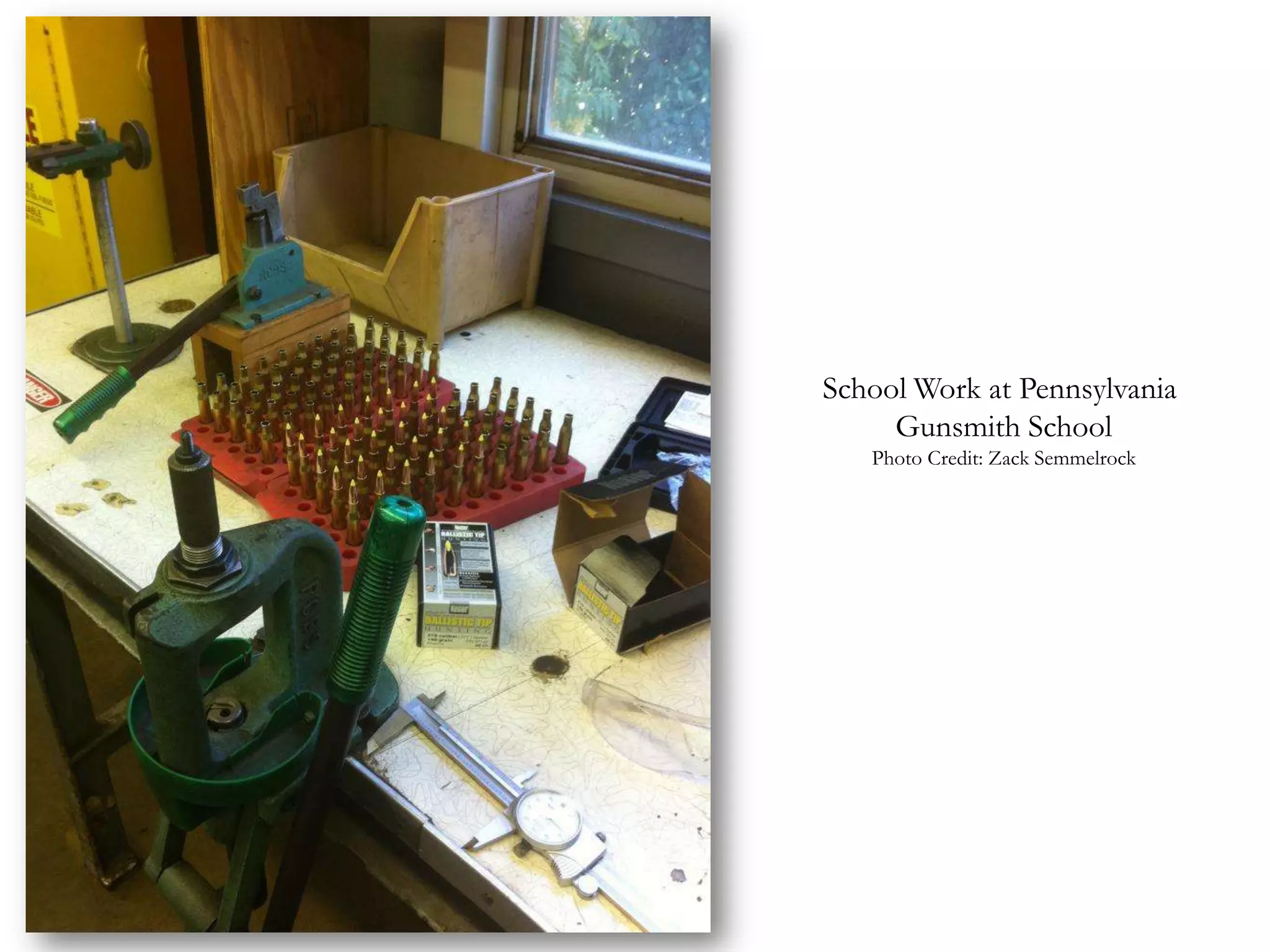 The Process of Gunsmithing | PPTX