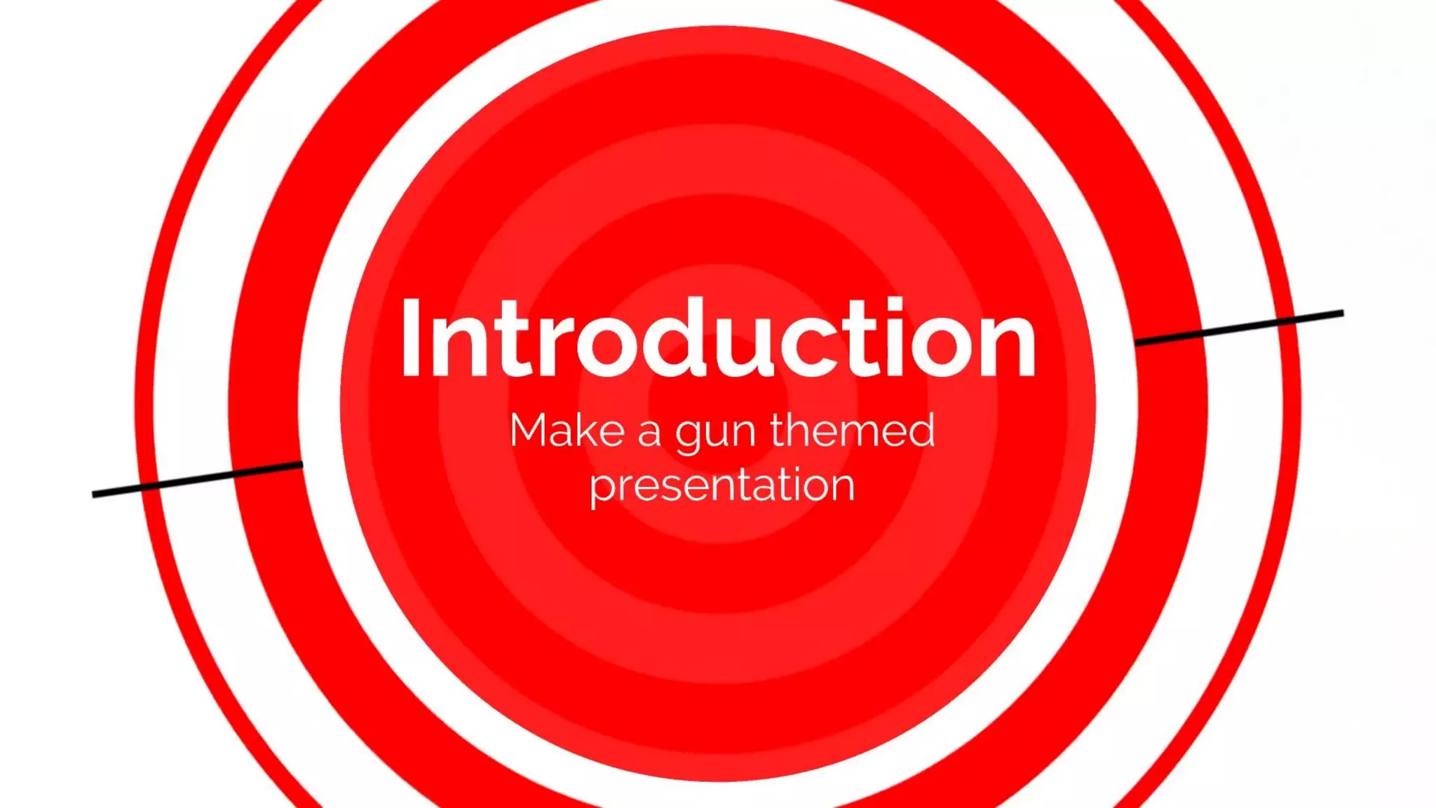 Gun Control Presentation Template | PDF
