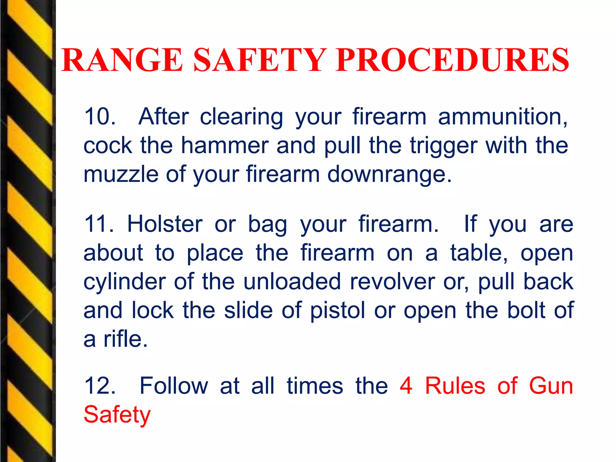 Gun Safety Handling | PPT