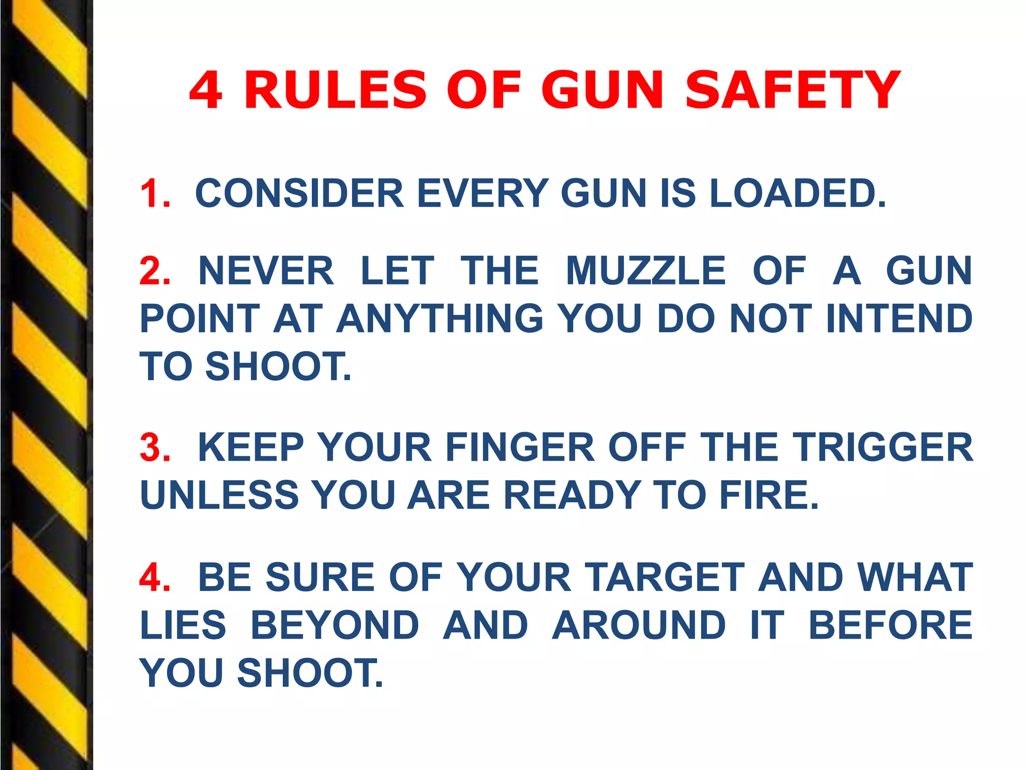 Gun Safety Handling | PPT