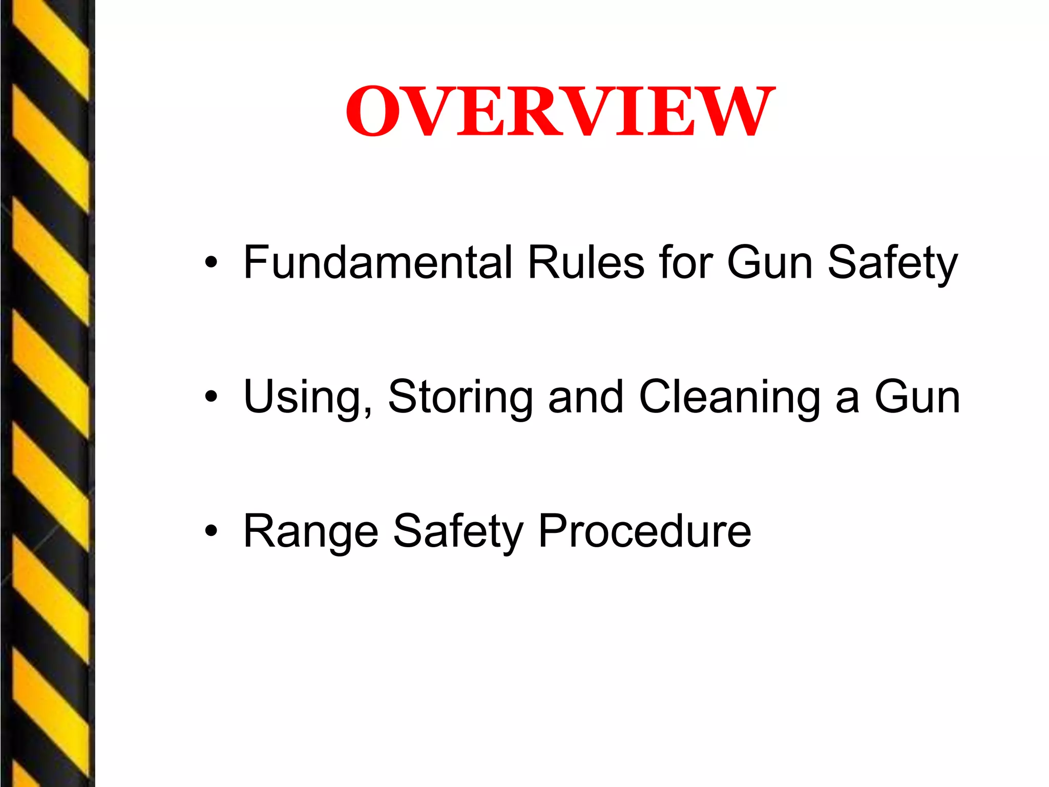 Gun Safety Handling | PPT