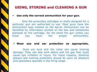 Gun Safety Handling | PPT