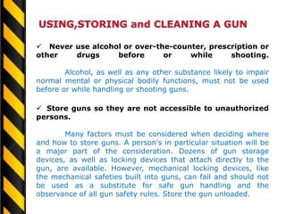 Gun Safety Handling | PPT