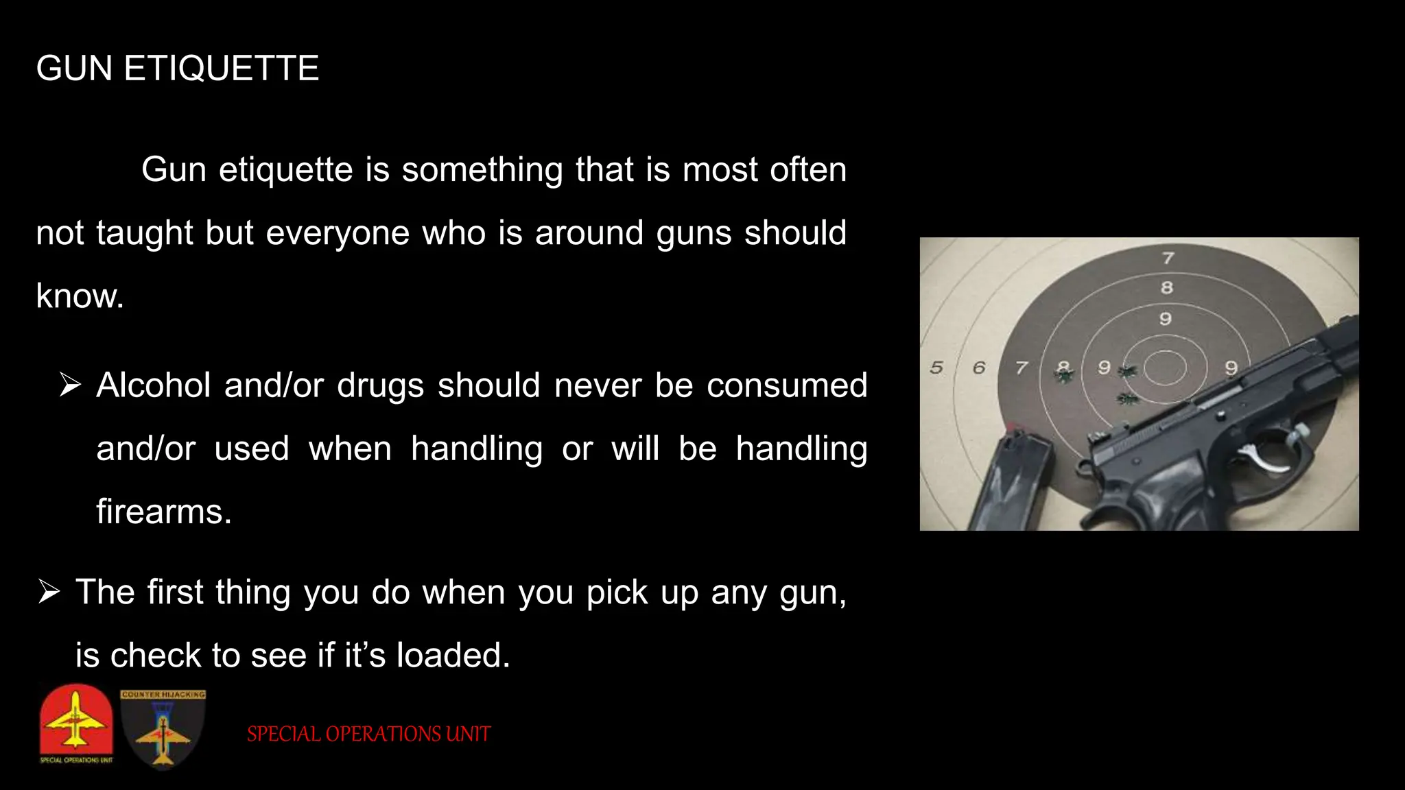 GUNSAFETY RULES -Universal Law of Gun Safety.pptx