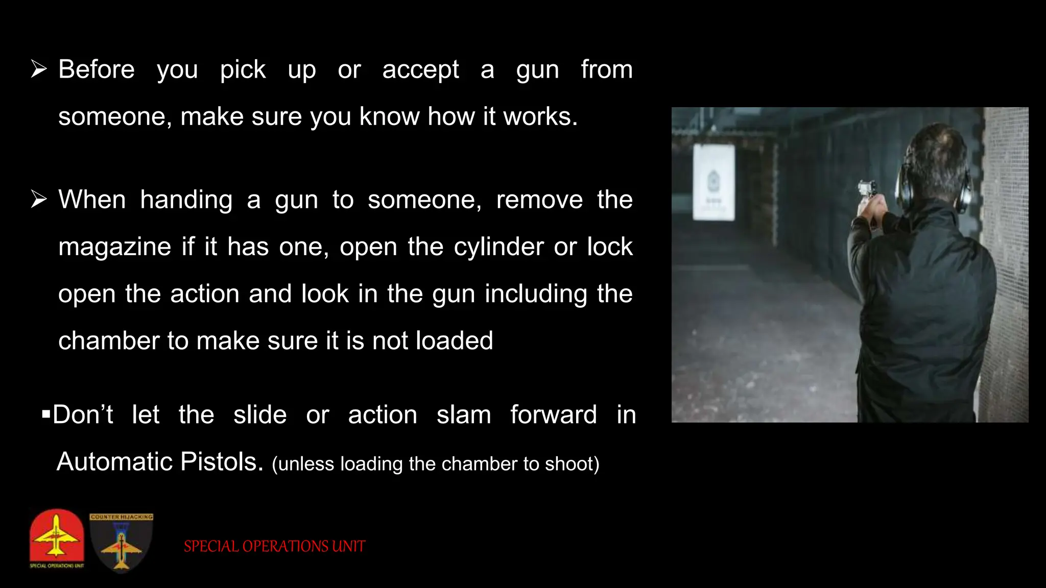 GUNSAFETY RULES -Universal Law of Gun Safety.pptx