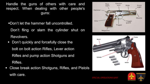 GUNSAFETY RULES -Universal Law of Gun Safety.pptx
