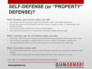 Gunsense! on Gun Violence in the U.S. | PPTX