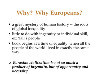 Guns germs steel | PPT