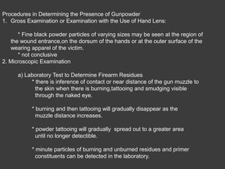 Gunshot and shrapnels | PPT