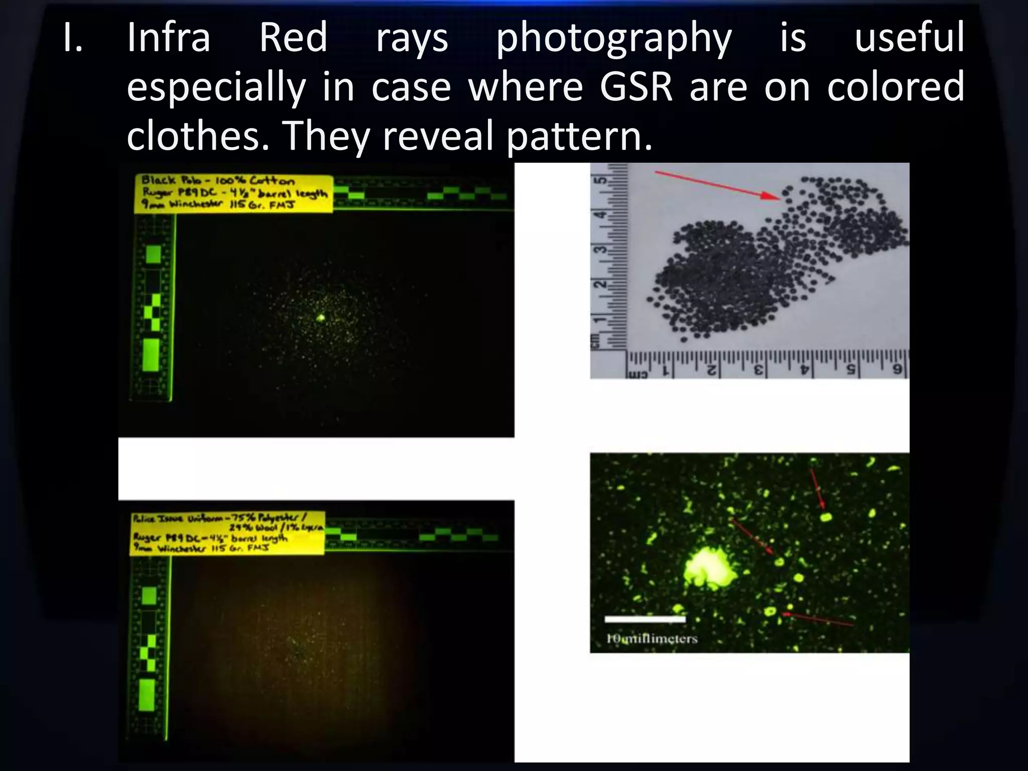 Gun shot residue | PPTX