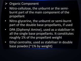 Gun shot residue | PPTX