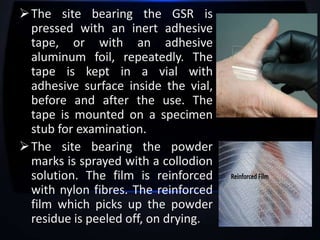 Gun shot residue | PPTX